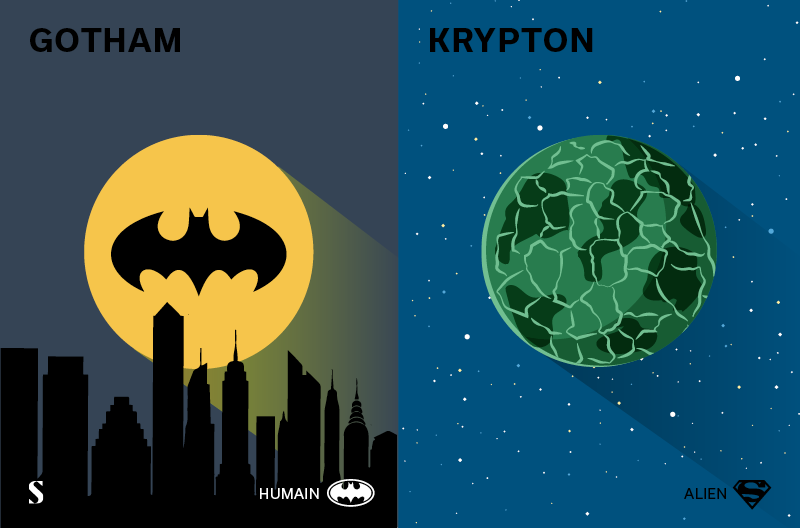Batman VS Superman qui est le plus style -Stylight -krypton-gotham