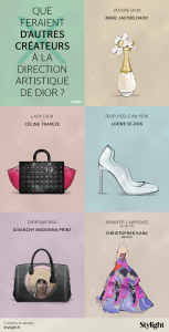 Si d'autres designers étaient chez Dior - qui remplacera Raf Simons ?