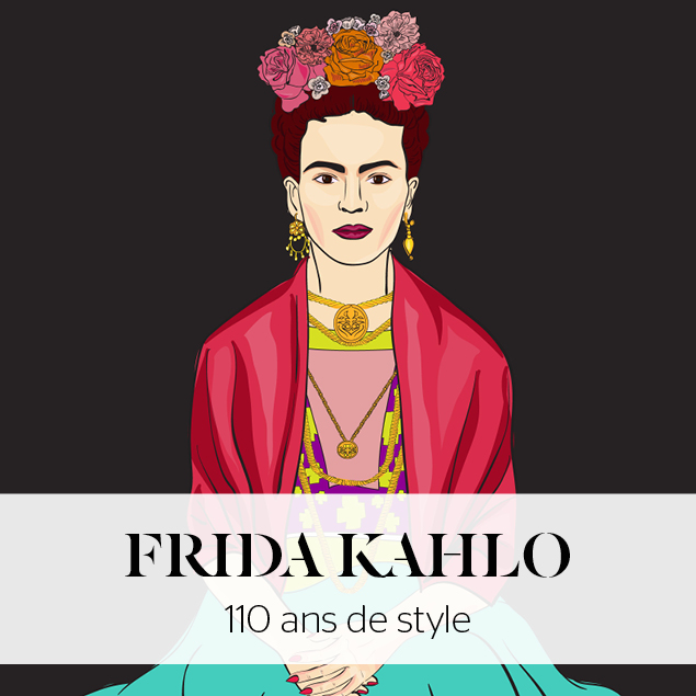 Hommage au style de Frida Kahlo